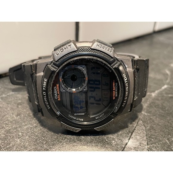 Casio | Accessories | Casio 5 Alarm World Time Zone Illuminator | Poshmark